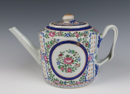 Antique c.1800-1840 Chinese Export Porcelain Teapot Persian Market ...