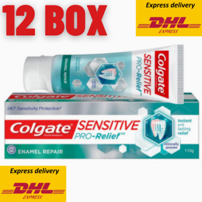 Colgate Sensitive Original Pro-Relief Enamel Repair Toothpaste 12x110g ...