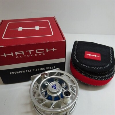Blue Dan Hatch 3 Plus Iconic HATCH Trout Fly reel used | eBay