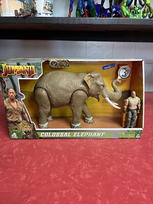 Jumanji Colossal Elephant Realistic Sounds & Head Movement Action ...