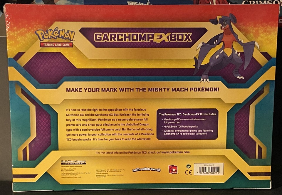 Pokemon 2014 XY Garchomp EX Collection Box Factory Sealed | eBay