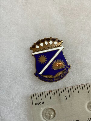Authentic US Army 223rd Infantry Regiment DUI Crest Insignia 4B | eBay