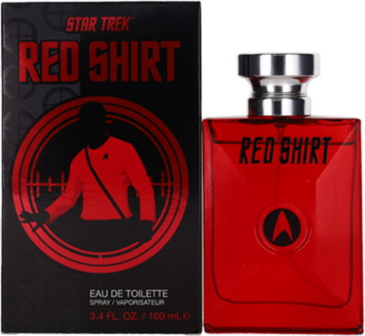 Red Shirt By Star Trek For Men Eau De Toilette Cologne Spray 3.4oz New ...