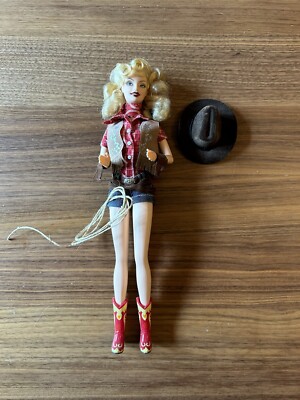 Pin-Up Girls Way Out West Barbie Doll 2005 Mattel K3162 Blonde | eBay