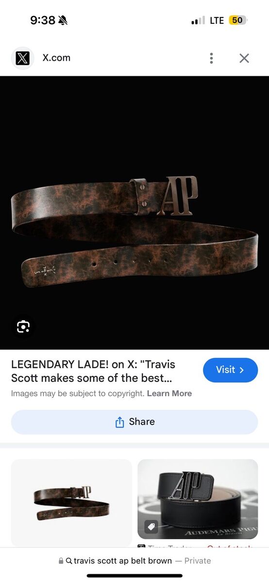 travis scott x audemars piguet cactus jack belt Size 36 | eBay travis scott x audemars piguet cactus jack belt Size 36 | eBay