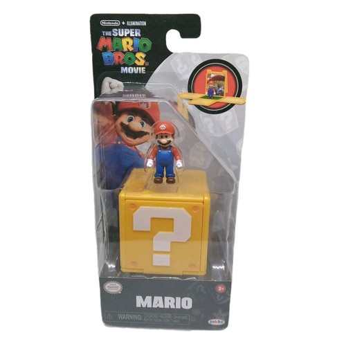 Super Mario Bros Movie Mario Mini Figure Toy Jakks Pacific Nintendo ...