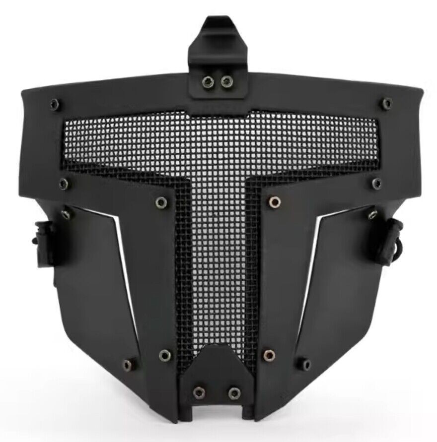 Tactical Steel Full Face Mask Shield Protector For ACH / MICH / FAST ...