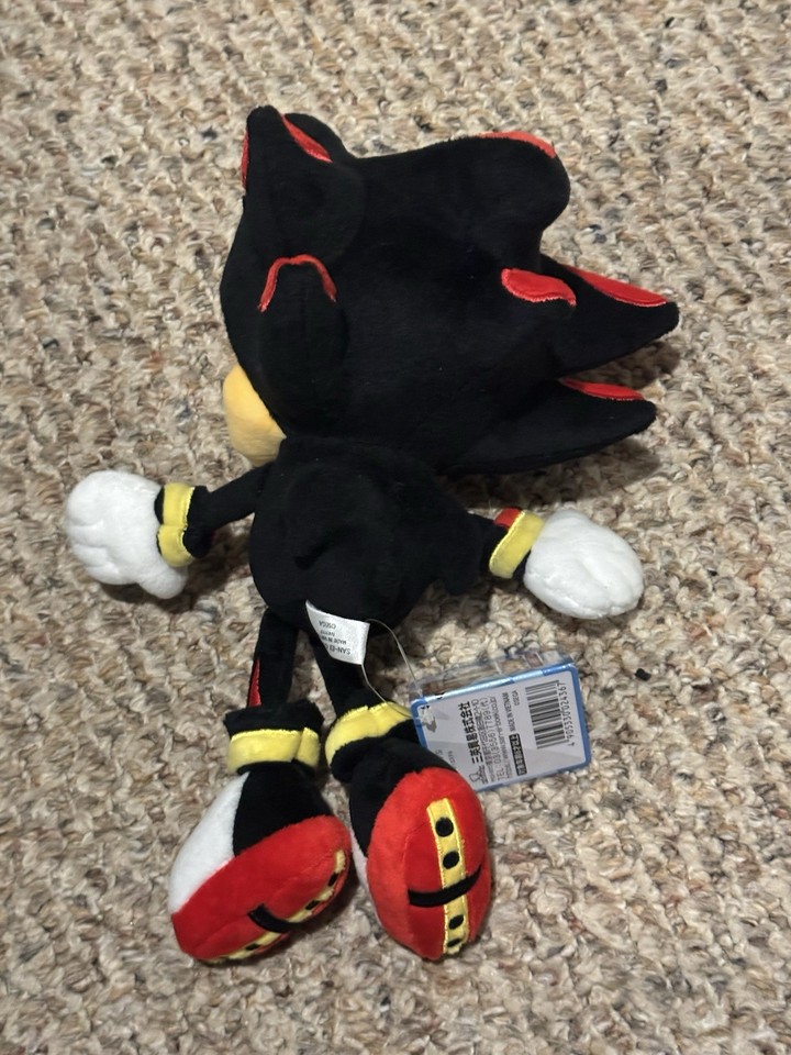 (ON HOLD) 2024 Sanei Shadow Plush Sonic The Hedgehog | eBay