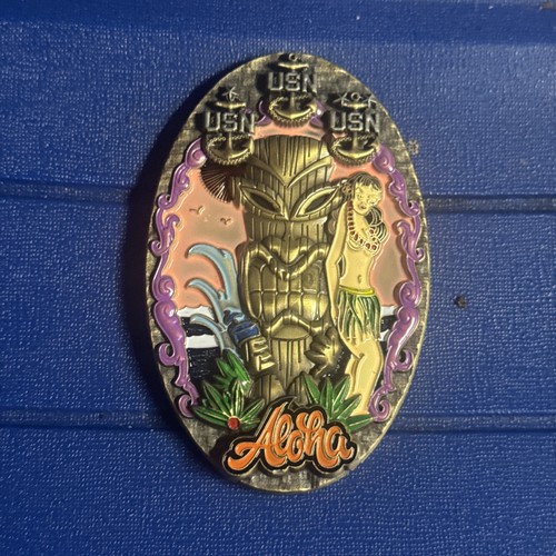 Navy Chief Hawaii Aloha Rimpac Red Cpo Coin | eBay