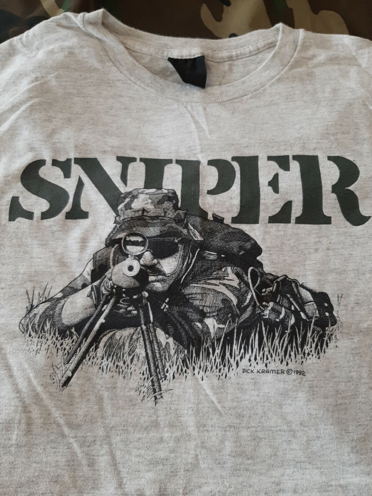 Rare US Army Sniper Morale shirt, Size L Men's | eBay