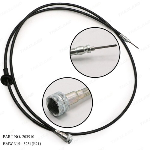 Fits BMW 315i - 323i E21 Saloon 1975 '83 Speedometer Cable Speedo Black ...