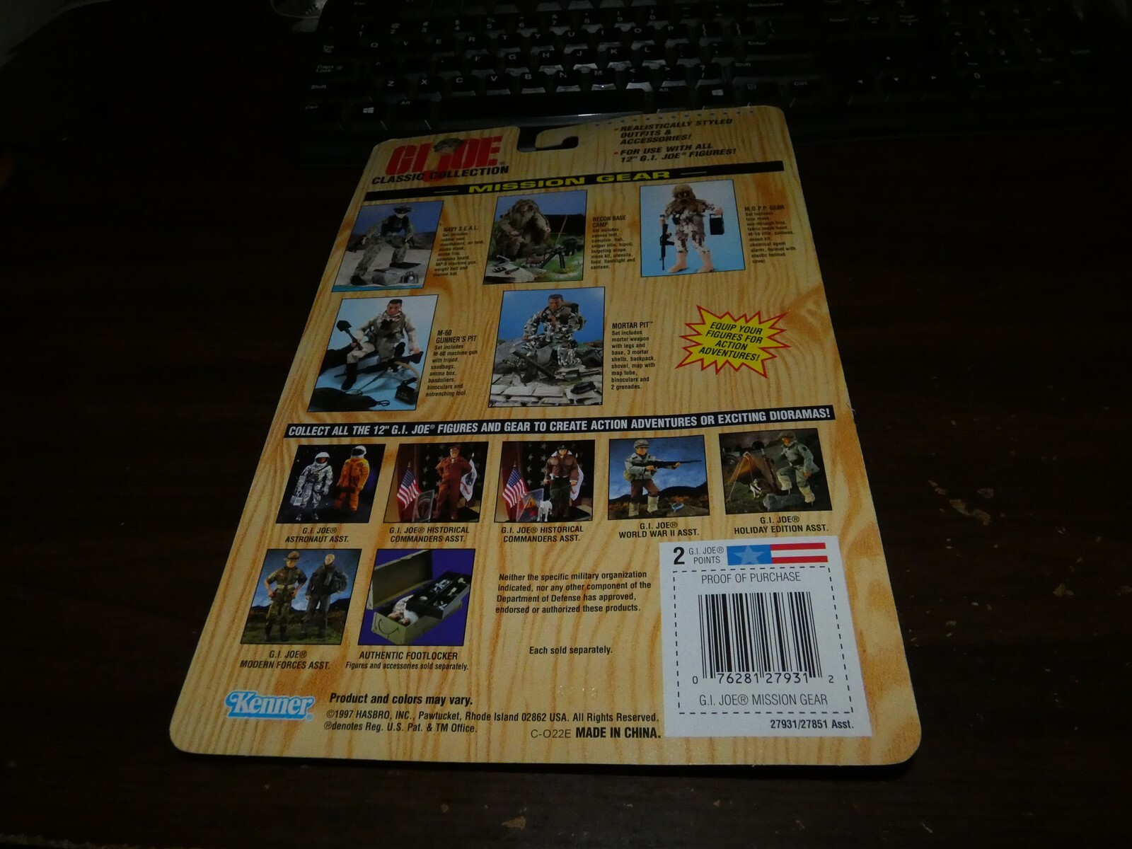1997 Hasbro Gi Joe Classic Collection Navy Seal Mission Gear 12in ...