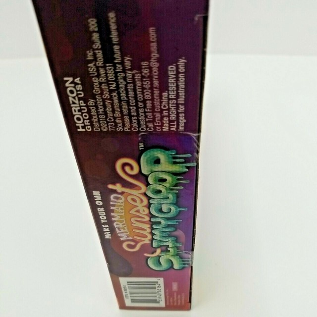 Mermaid Sunset Slimy Gloop Slime Kid's Craft DIY Kit Art Activity Set ...