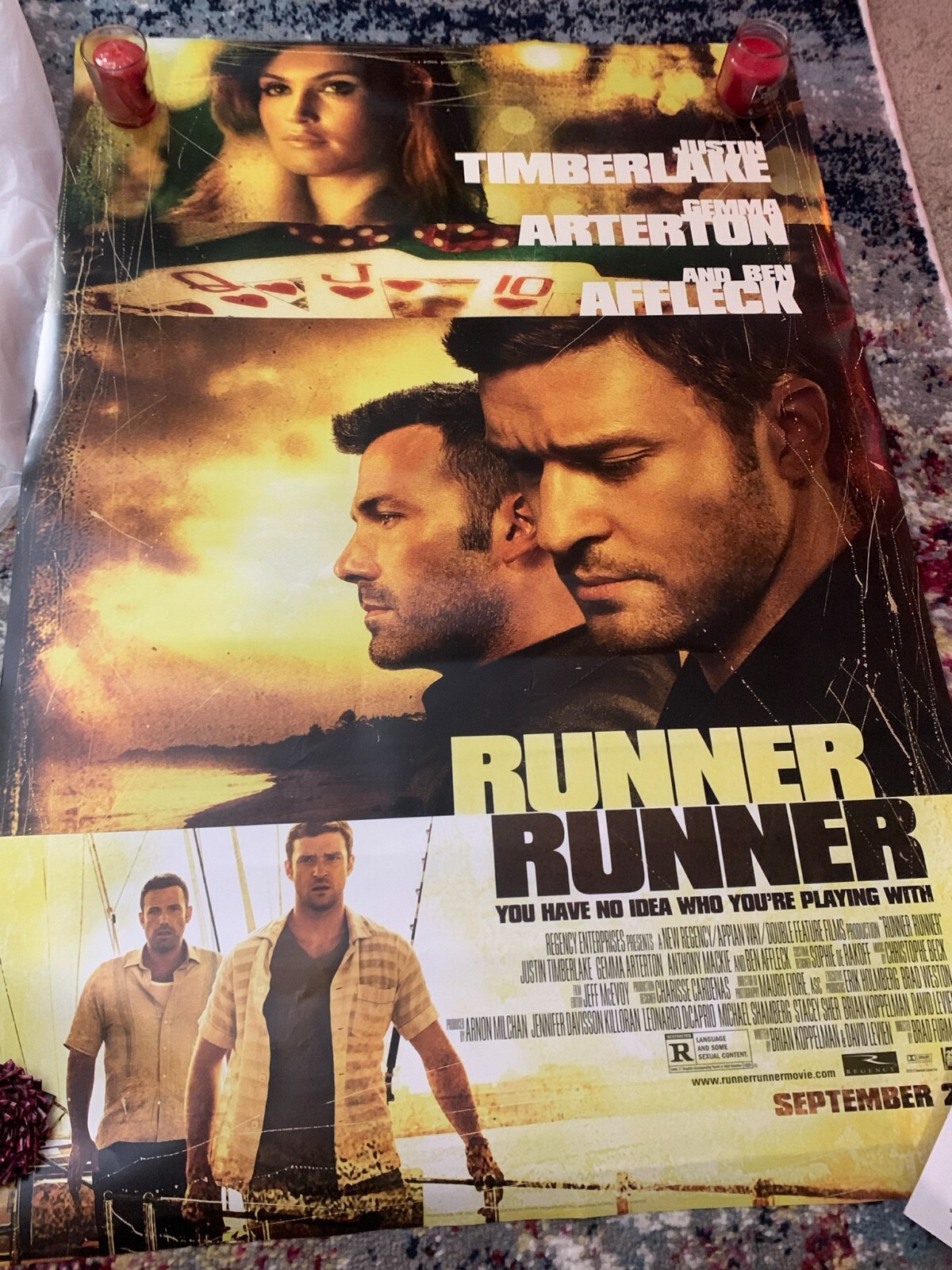 Runner Runner Justin Timberlake Poster