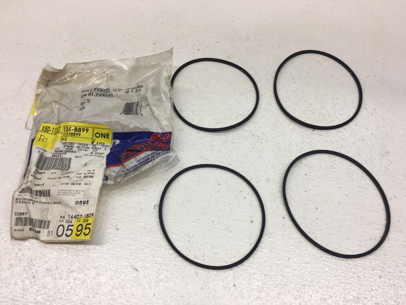 GM ACDelco OEM Lot of 4 Auto Trans Extension Housing Seals 1358899 | eBay