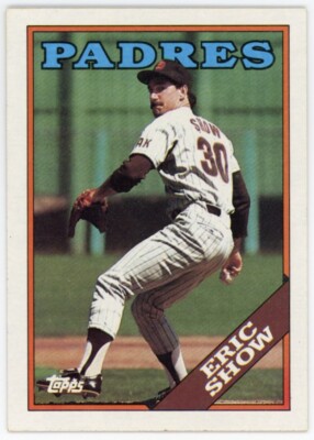 1988 Topps #303 Eric Show San Diego Padres Baseball Card | eBay