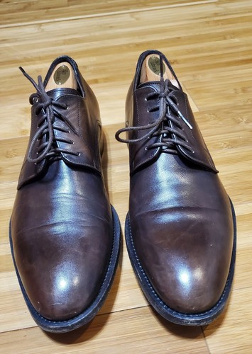 Men’s Allen Edmonds Seven “Vinci” Lace Up Dress Shoes Brown Leather ...