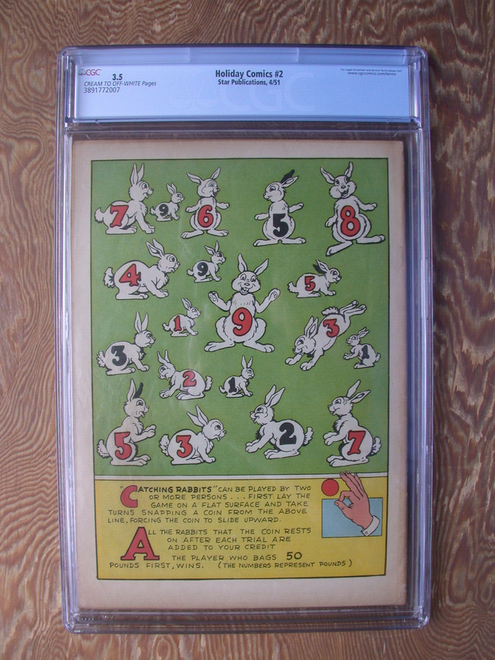 Holiday Comics #2 CGC 3.5 LB Cole cover Star Publications 1951 | eBay