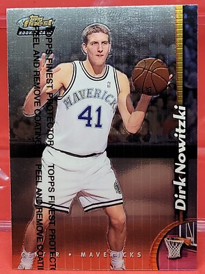 1998-99 Topps Finest Dirk Nowitzki RC #234 Mavericks HOF ROOKIE | eBay