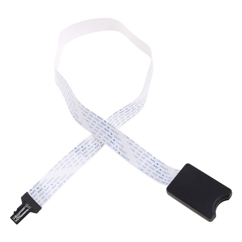 TF Micro TF-SD Card Male to Female Extension Cable Soft Flat FPC Cable ...