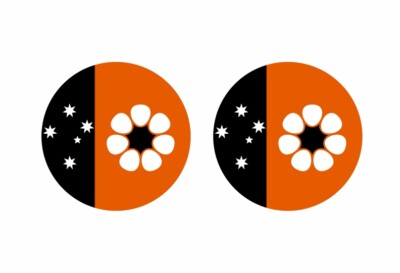 2x sticker flag decal round national circle roundel australia northern ...