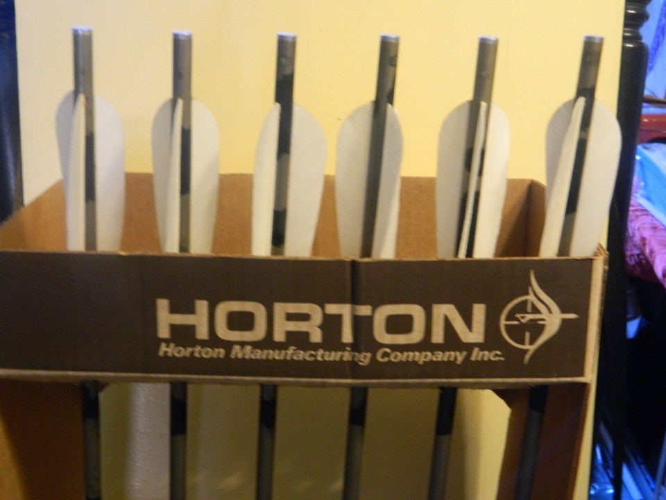 6 HORTON CAMO SUPREME CROSSBOW ARROWS | eBay