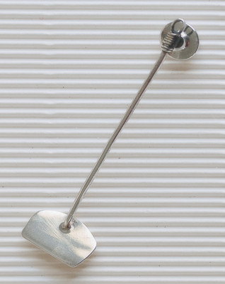 Garden Hoe Pin by Sue Sachs ~ Sterling Silver ~ ~ REDUCED PRICE | eBay