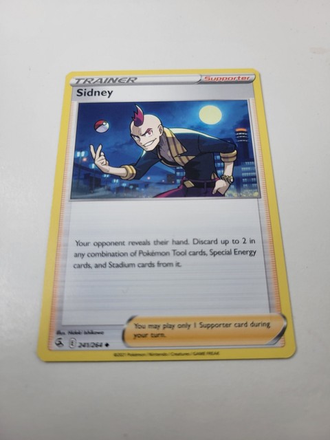 Pokémon TCG Sidney Fusion Strike 241/264 Regular Uncommon for sale ...