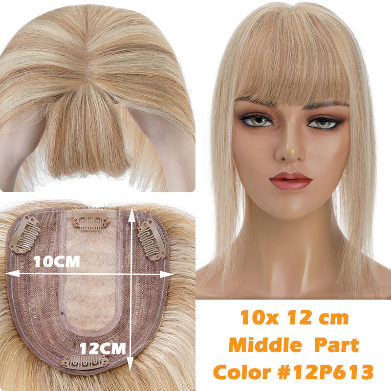 Topper 100% Human Hair Top Toupee Piece Clip in Hairpiece Indian Wig ...