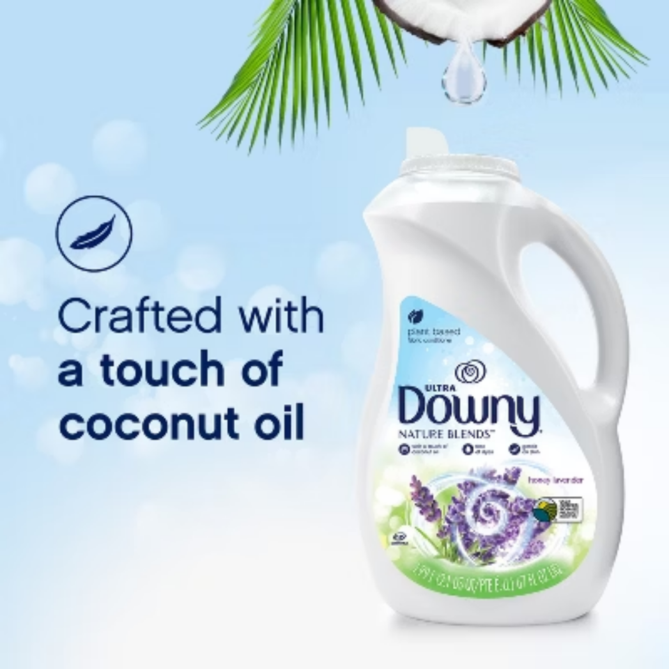 Downy Nature Blends Honey Lavender Scent Liquid Fabric Conditione,111 ...