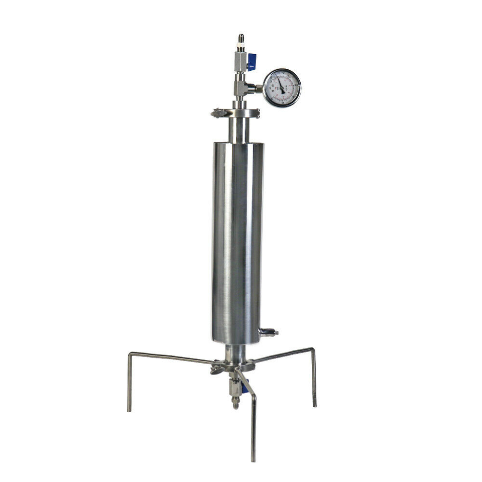 Jacketed Heavy Duty SS304 Plant Oil Extraction Tube Open Blast ...