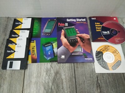 3Com Palm III PDA Software Manuals ONLY | eBay