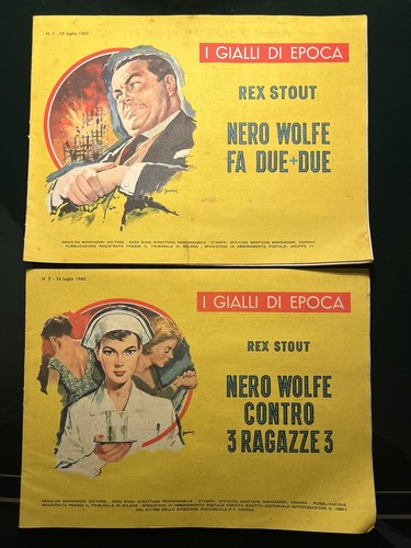 NERO WOLFE - I GIALLI DI EPOCA. Per Info Contattare | eBay