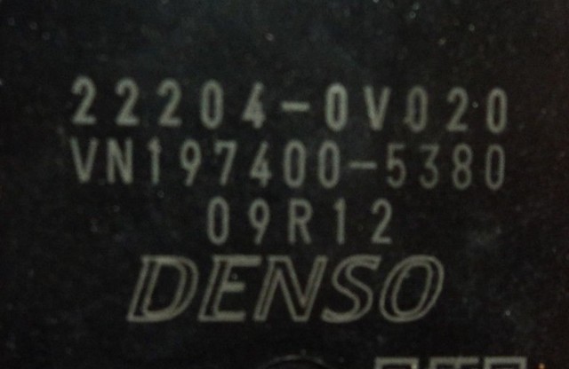 Lexus RX 350h 450h Mass Air Flow Meter Sensor DENSO 22204-0v020 OEM for ...