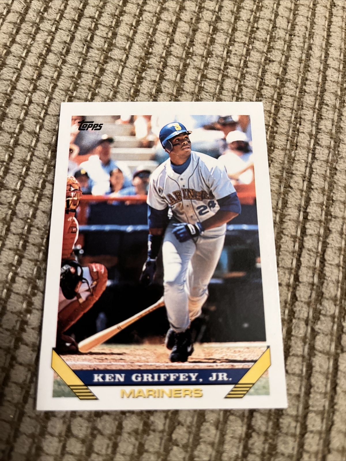 1993 Topps Baseball Card Ken Griffey Jr. Seattle Mariners #179 | eBay