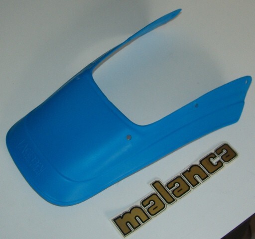 Splash guard front Malanca Mark 125 blue | eBay
