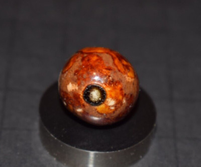 Antique Bennington Victorina era Clay Toy Marble Size.687"=11/16"=17 ...