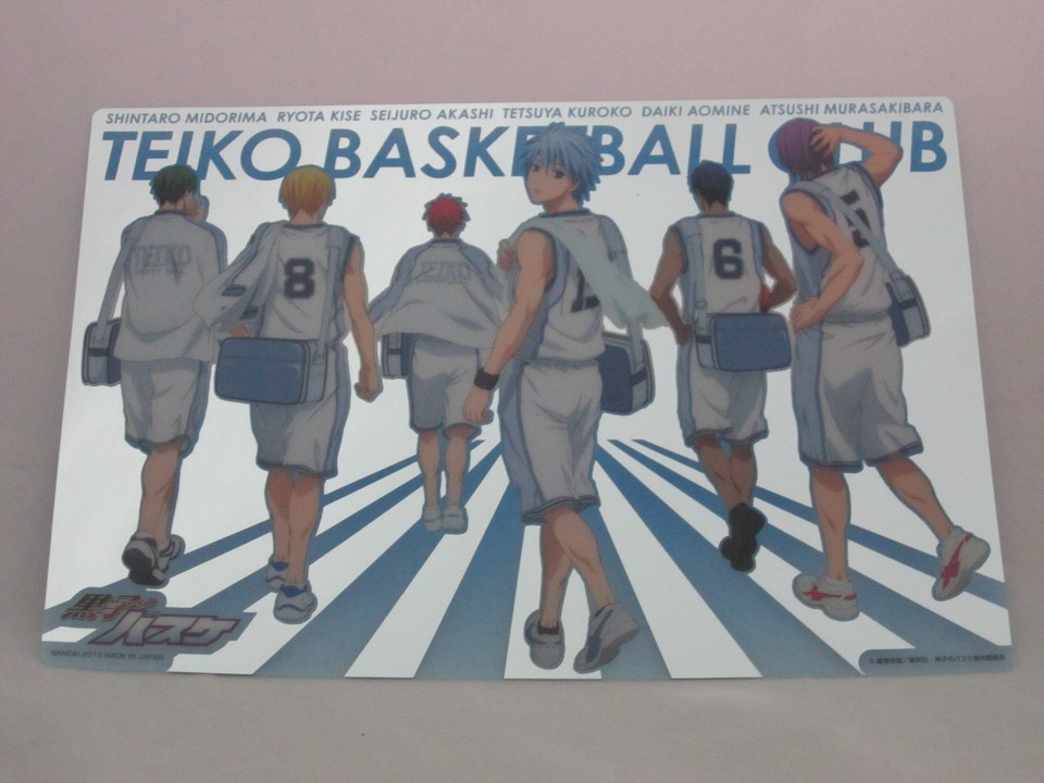 medium shiny board Shitajiki Kuroko no basuke Basketball anime Tetsuya ...