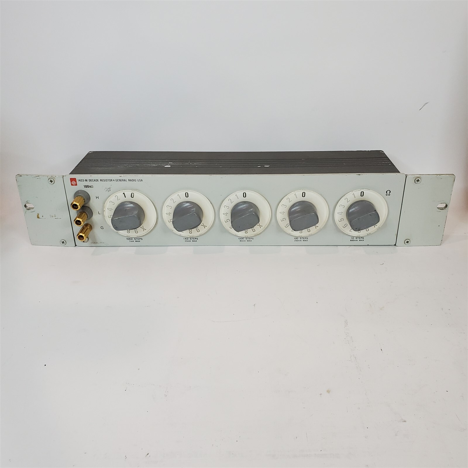 Decade Resistor 5-Dial 10K to 1 Ohm General Radio 1433-M Vintage | eBay