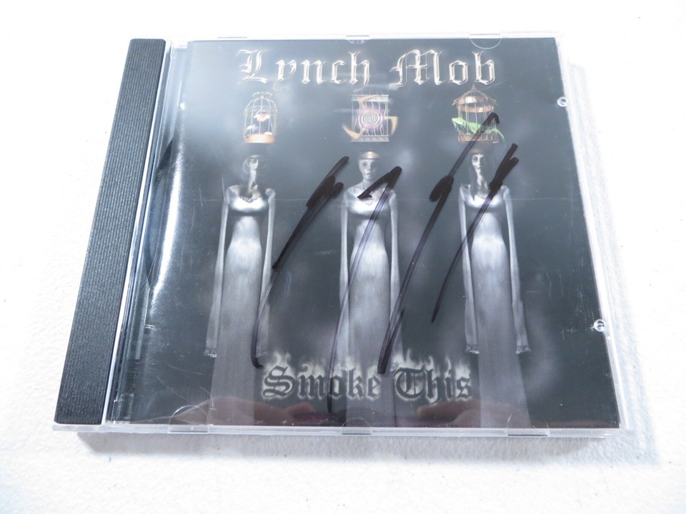 Lynch Mob Smoke This Koch Records 1999 Autographed Signed | eBay