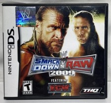 WWE SmackDown vs. Raw 2009 Featuring ECW (Nintendo DS, 2008) for sale ...