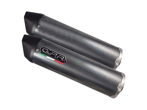 GPR Exhaust Yamaha R1 2004 2005 2006 Furore Poppy Pair Slip-on with DB ...