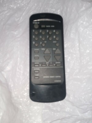 MATSUI TV REMOTE CONTROL 076R0BR08B - missing back battery cover plate ...