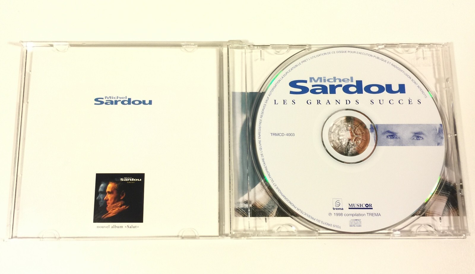 Michel Sardou - Les Grands Succes - Music CD Album - Trema 1998 | eBay