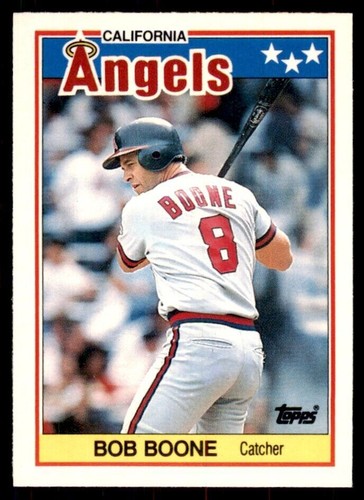 1988 Topps American Baseball Bob Boone Baseball Cards #6 | eBay