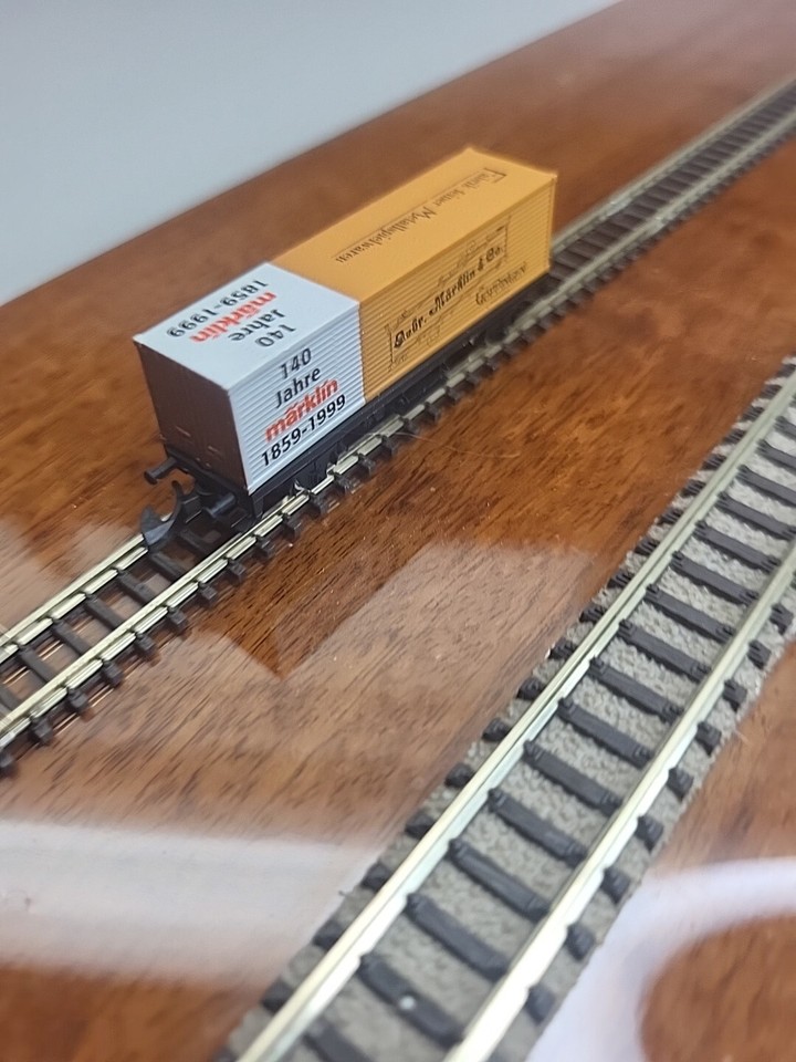 Marklin Z Scale 1859-1999 140 Year Marklin Box Car, With Marklin Pin | eBay