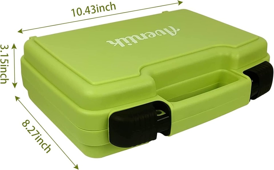 Aventik Streamer Fly Boxes Click Lock Large Streamer Flies Storage ...