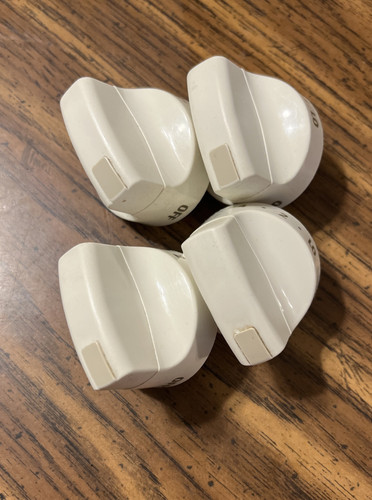 Kenmore Gas Range Stove Oven Set Of 4 Burner Knobs Bisque Almond (Beige ...