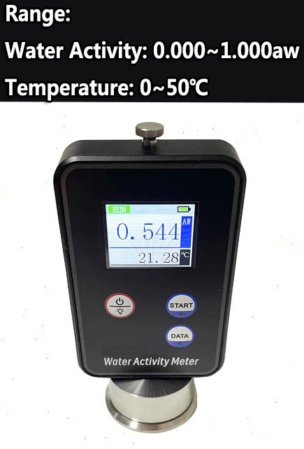 Water Activity Meter AW Meter Monitor Range 0.000-1.000aw Resolution 0 ...