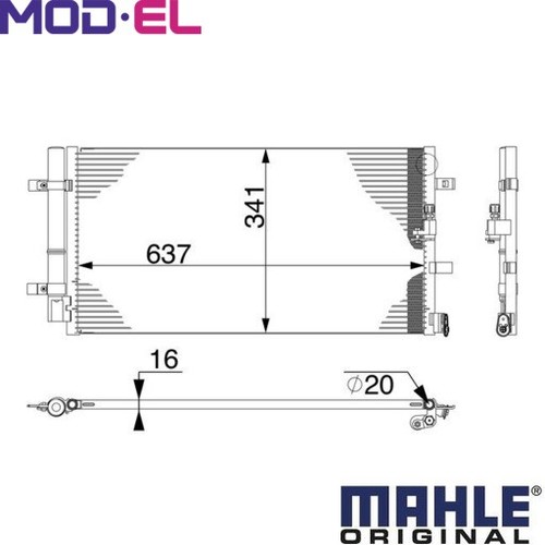 CONDENSER AIR CONDITIONING AC 4 000S FOR AUDI A6/C7/Allroad A7 ...
